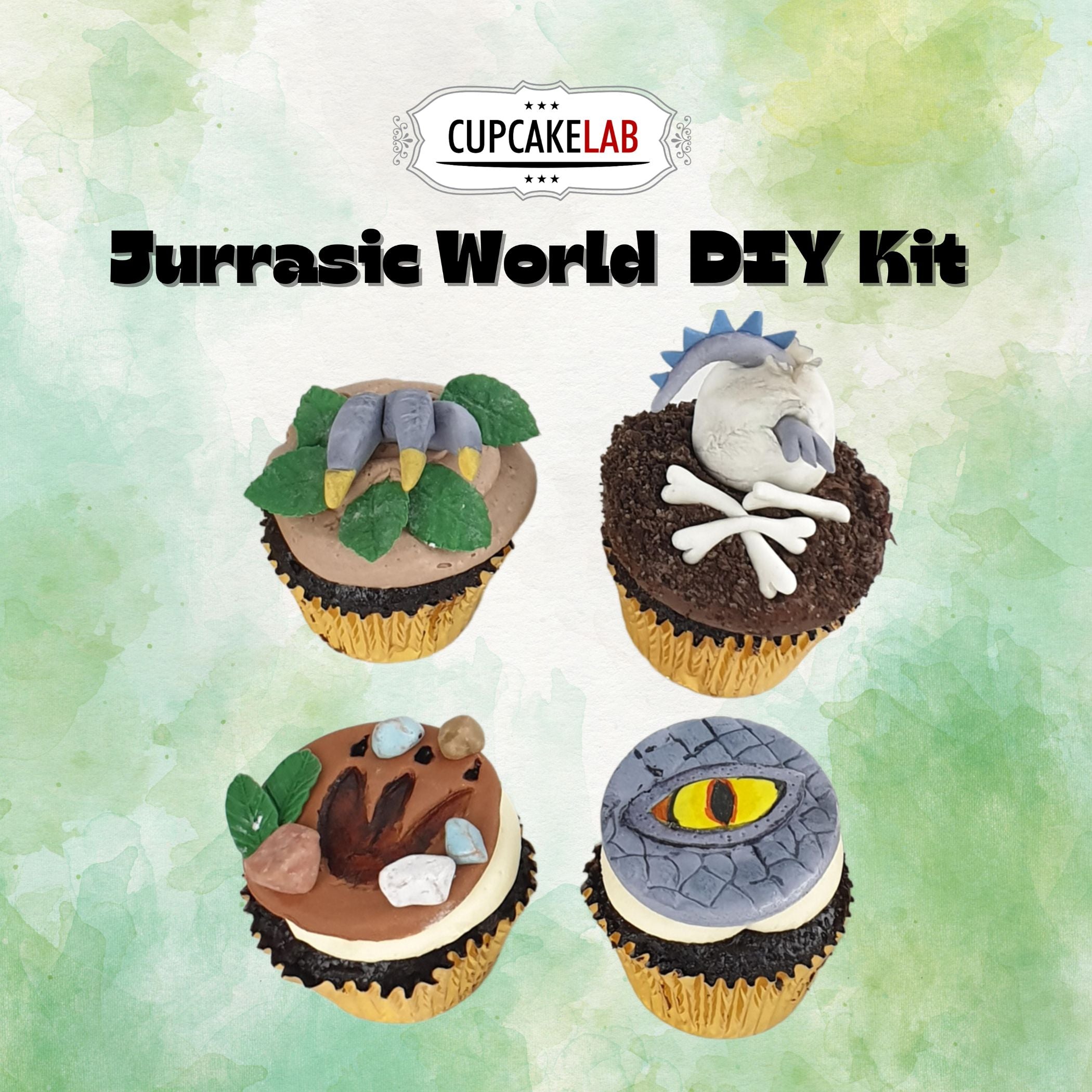 DIY Cupcake Kit: Jurrasic World (Lead time: 7 Days) – Cupcake Lab