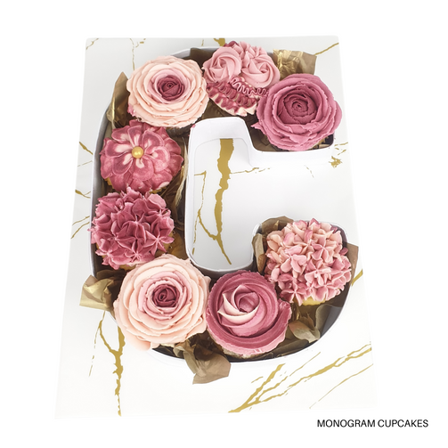 Monogram Cupcakes (LEAD TIME: 3 Days) – Cupcake Lab